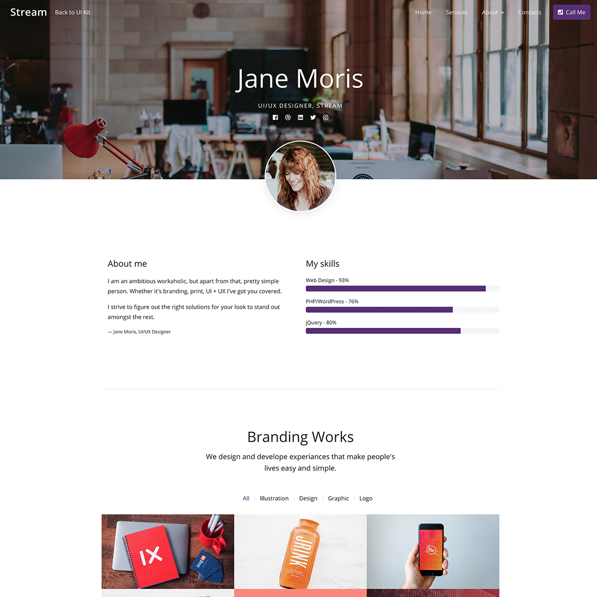 Free Download: Stream - Bootstrap 4 UI Kit