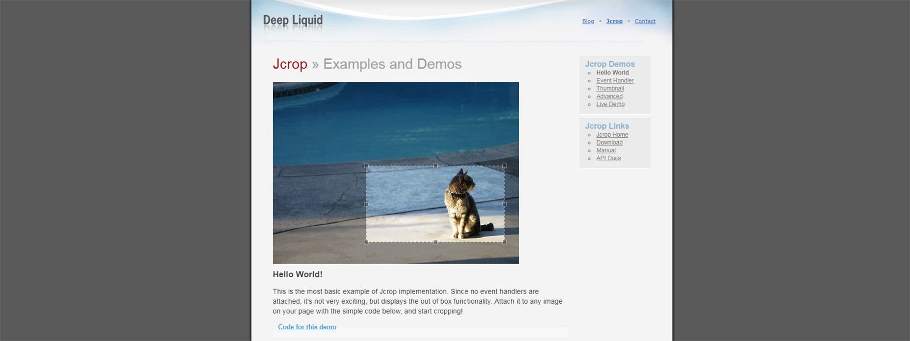 8 Free Javascript Image Cropping Scripts Plugins