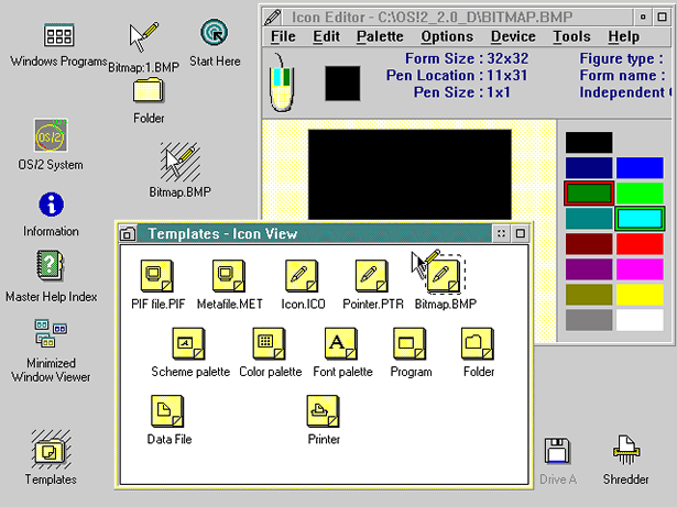 Operating System Interface Design Between 1981-2009