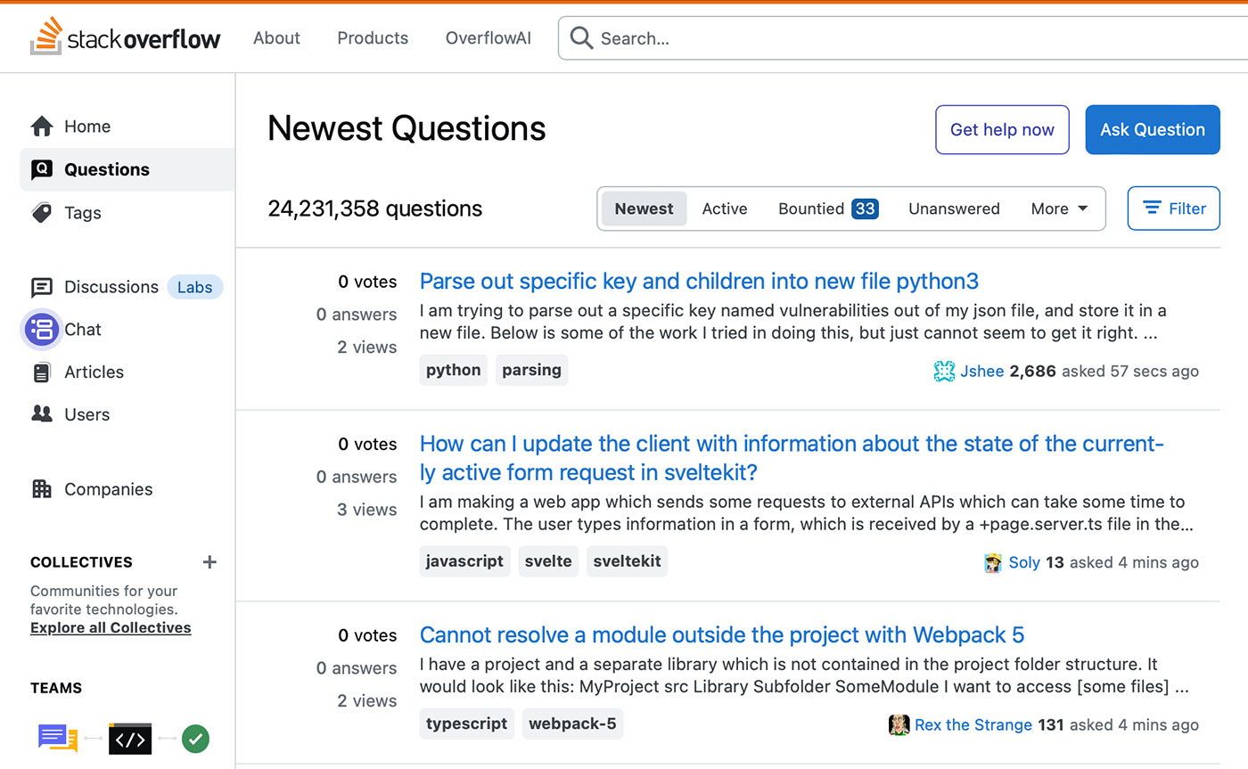 The Decline of Stack Overflow: Where Are Developers Headed Next?