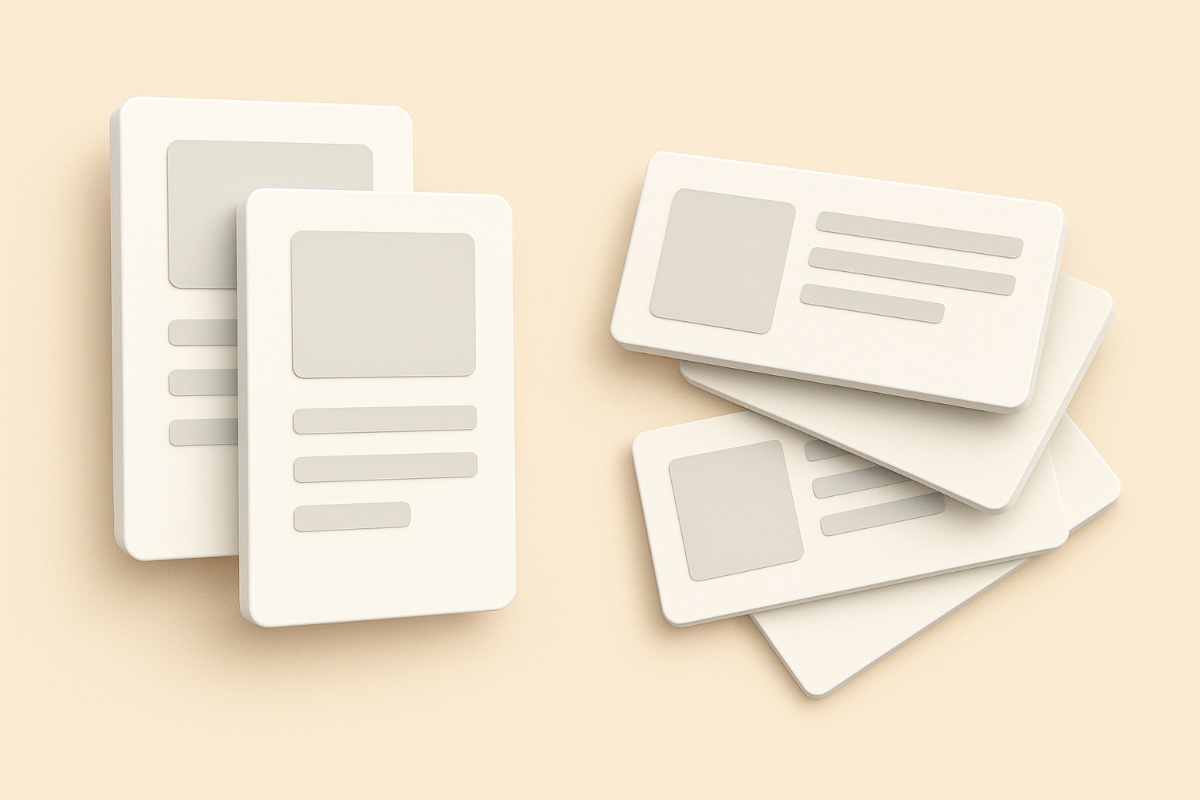 Vertical vs. Horizontal Cards: The UX Tradeoffs That Shape Modern ...